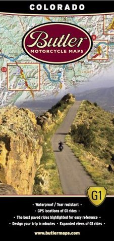 Butler Maps: Colorado Motorcycle Map - Printed motorcycle maps for ...