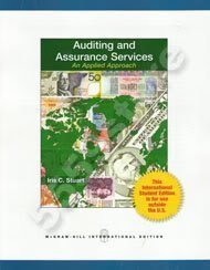 Auditing and Assurance Services: An Applied Approach by Iris Stuart ...