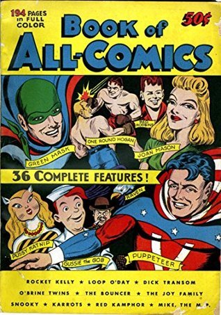 Book of all comics: Rocket Kelly, Loop O'day, Dick Transom, The Bouncer ...