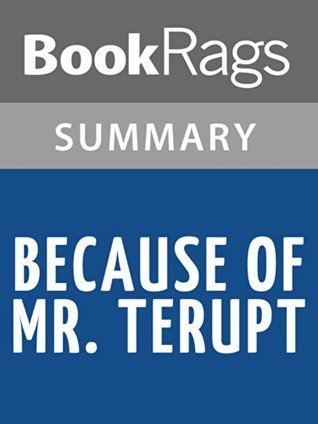 Summary & Study Guide Because of Mr. Terupt by Rob Buyea by BookRags ...
