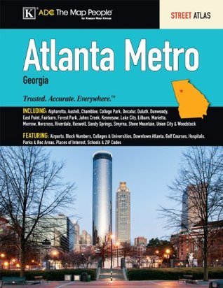 Atlanta, GA Metro Street Atlas by Kappa Map Group | Goodreads