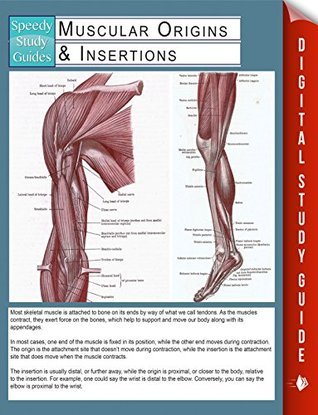 Muscular Origins & Insertions by Speedy Publishing | Goodreads