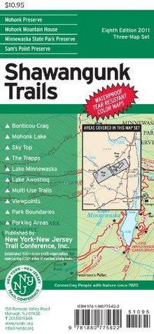 Shawangunk Trails Map by New York-New Jersey Trail Conference | Goodreads