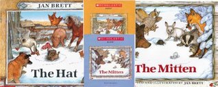 Jan Brett Winter Pack: 2 Books Plus 2 CDs: Includes the Hat, the Mitten ...