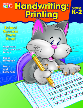 Carson Dellosa K-2 Printing Handwriting Workbook, Writing Book for ...