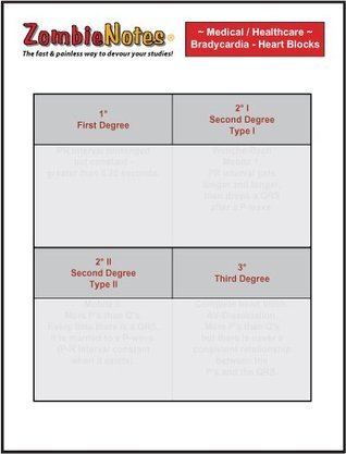 Zombie Notes Bradycardia - Heart Blocks by Michele G. Kunz | Goodreads