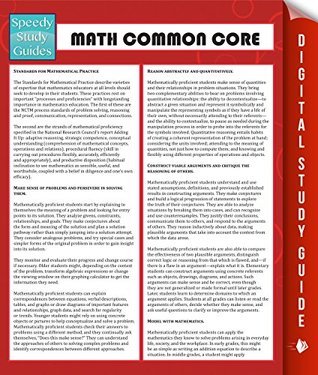 Math Common Core by Speedy Publishing | Goodreads