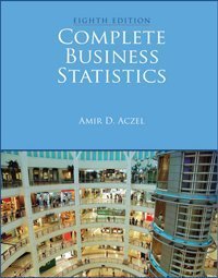 Complete Business Statistics [with CD] by Amir D. Aczel | Goodreads