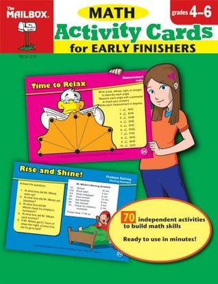 Activity Cards for Early Finishers: Math by The Mailbox Books Staff ...