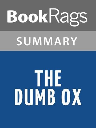 St. Thomas Aquinas, the Dumb Ox: Summary & Study Guide by BookRags ...