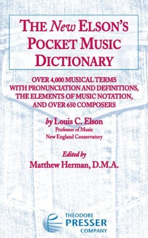 The New Elson’s Pocket Dictionary by Louis Charles Elson | Goodreads