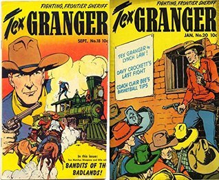 Tex Granger. Issues 18 and 20. Fighting frontier sheriff. Includes bandits of the badlands ...