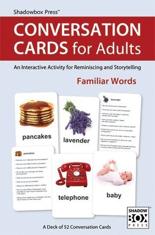 Conversation Cards for Adults, Familiar Words: Dementia Activities for ...