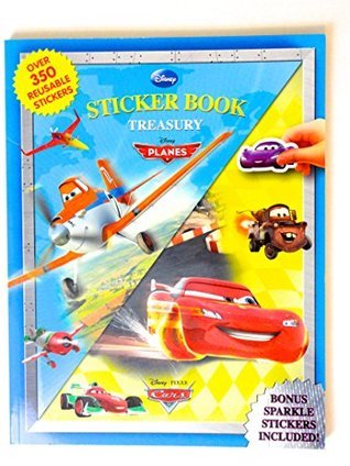 Walt Disney Planes and Cars Sticker Book Treasury Over 350 Reusable ...