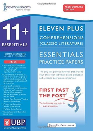 11+ Essentials Comprehensions for CEM: Book 1 by Eleven Plus Exams ...