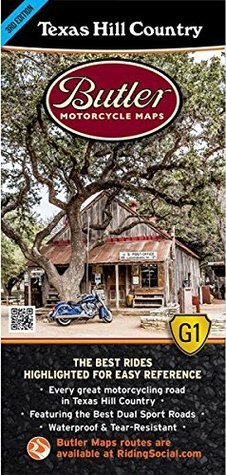 Texas Hill Country Motorcycle Map - Printed motorcycle maps for riders ...