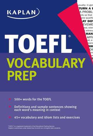 Kaplan TOEFL Vocabulary Prep by Kaplan Test Prep | Goodreads