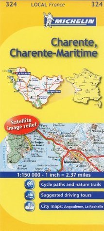 Michelin Map France: Charente, Charente-Maritime 324 (Maps/Local ...