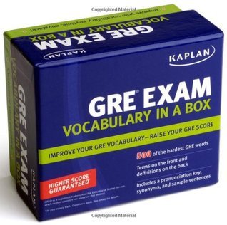 Kaplan GRE Vocabulary Exam in a Box by Kaplan Test Prep | Goodreads