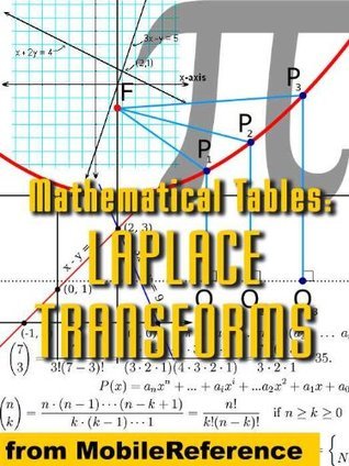 Mathematical Tables: Laplace Transforms (mobi) by MobileReference ...
