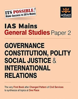 Ias Mains General Studies Paper - 2: Governance Constitution, Polity ...