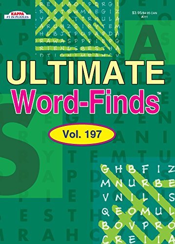 Ultimate Word-Finds Word Search Puzzle Book-Volume 227 by Kappa Books ...