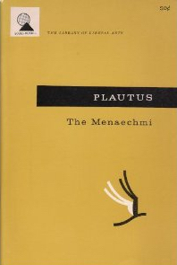 The Menaechmi by Plautus | Goodreads