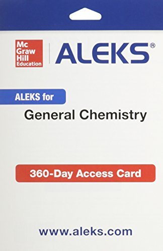 ALEKS for General Chemistry Access Card 2 semester by ALEKS Corporation ...