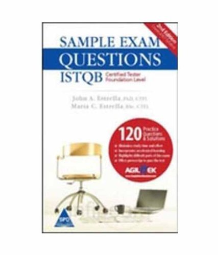 Sample Exam Questions Istqb, 2/E Certified Tester Foundation Level by ...