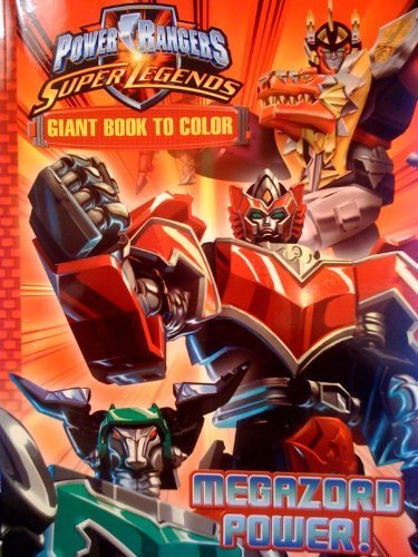 Power Rangers Super Legends BIG FUN BOOK TO COLOR - RANGERS UNLEASHED ...