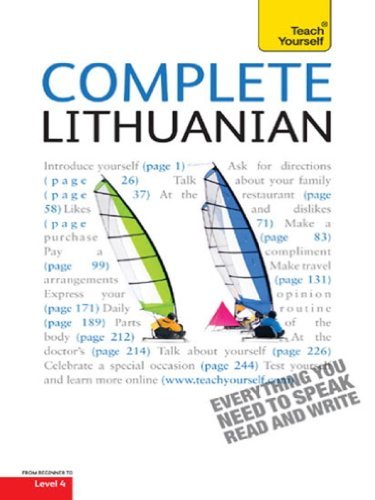 Complete Lithuanian Beginner to Intermediate Course: Learn to read ...