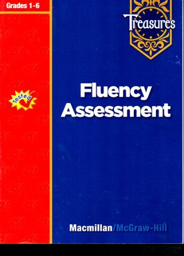 Treasures Fluency Assessment (Grades 1-6) by Macmillan Publishers ...