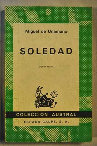 soledad (Spanish Edition) by Miguel de Unamuno | Goodreads