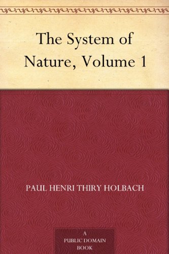 The System of Nature, Volume 1 by Paul-Henri Thiry | Goodreads