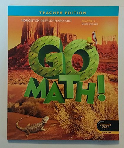 Go Math! Grade 5 Teacher Edition Chapter 5: Divide Decimals by HMH ...