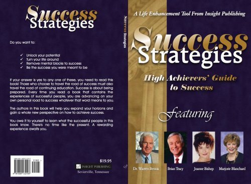 Success Strategies High Achievers' Guide to Success by R.G. Williams ...