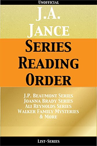 J.A. Jance: Series Reading Order: Series List: J.P. Beaumont Series ...