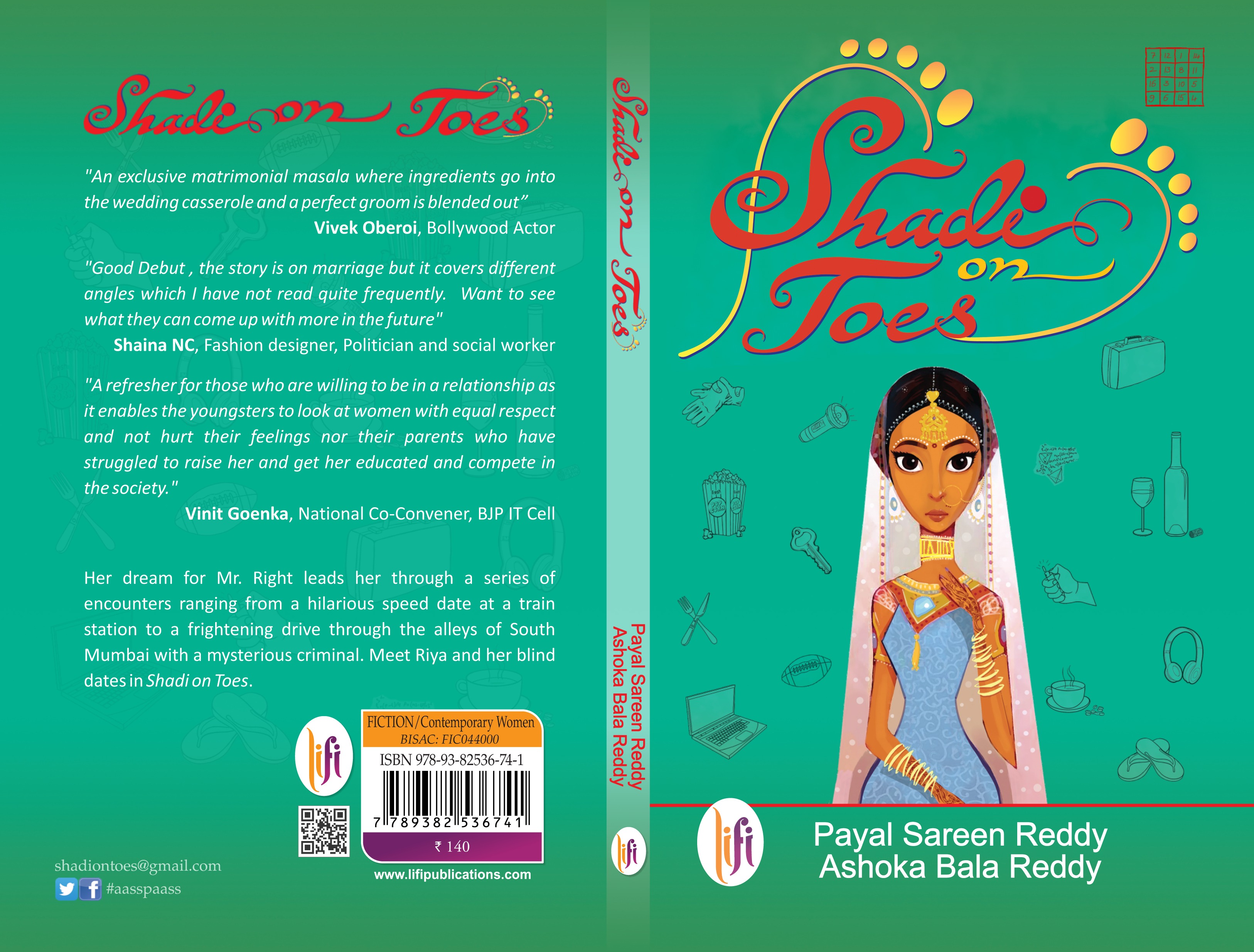Shadi On Toes by Payal Sareen Reddy | Goodreads
