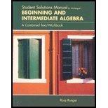 Student Solutions Manual for McKeague's Beginning and Intermediate ...