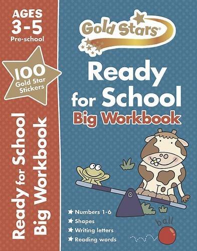 Gold Stars Ready for School Big Workbook Ages 3-5 Pre-school by Gold ...
