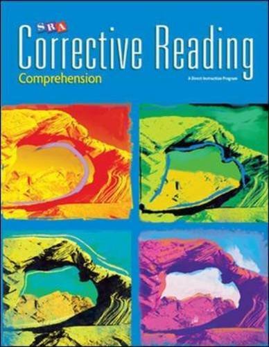 Corrective Reading Comprehension Level B2, Workbook by Science Research ...