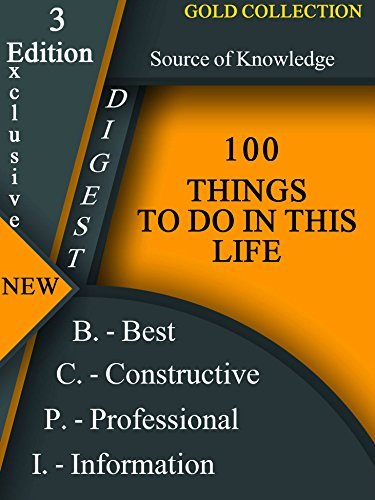 100 things to do in this life (Gold Collection Book 3) by Team VVN ...