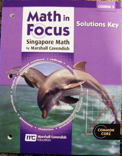 Math in Focus - Singapore Math: Course 3 by Houghton Mifflin Harcourt ...