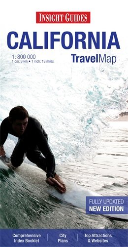 Insight Guides Travel Map California by APA Publications Limited ...