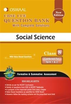 Oswaal CBSE CCE Question Banks Social Sciecne for Class 8: Social ...