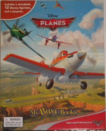 Disney Planes My Busy Book Storybook 12 Figures Playmat New by Walt ...