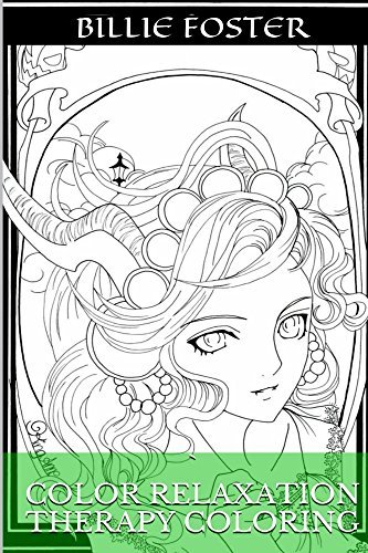 Color Relaxation Therapy Coloring: Anti Stress, Relaxation and ...