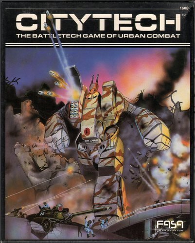 Citytech: The Battletech Game of Urban Combat [BOX SET] by FASA ...