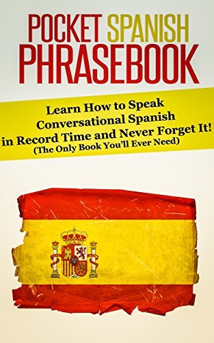 FLUENT~ Pocket Spanish Phrasebook: Learn How to Speak Conversational ...