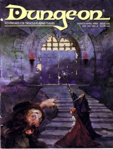 Dungeon #46: Adventures for TSR Role-Playing Games by Kim Mohan | Goodreads